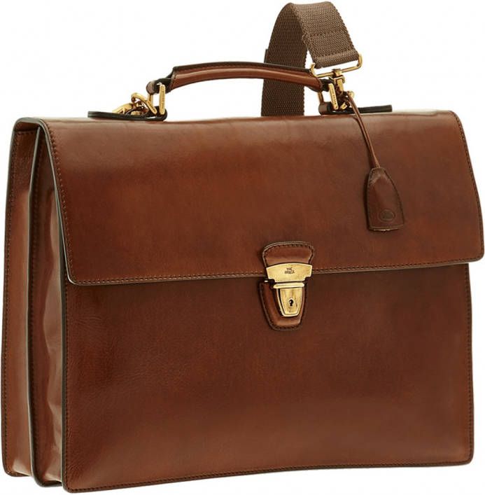 The Bridge Story Uomo Briefcase brown II Aktetas - Tassenshoponline.nl