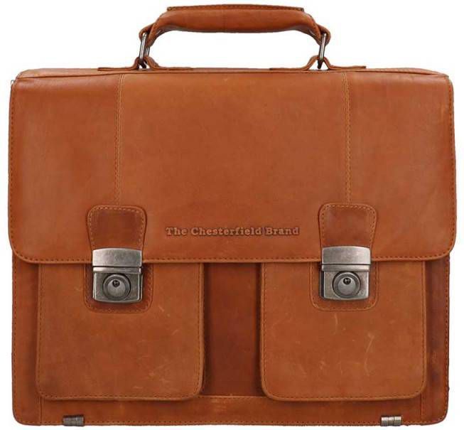 Aktetas Chesterfield Leren Laptoptas Aktetas 13 inch Mario ...
