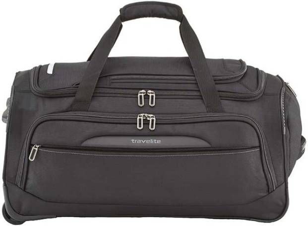 Travelite Crosslite Wheeled Duffle M black Handbagage koffer Trolley ...